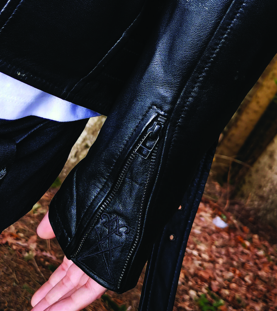 Hate Couture Mens Leather Jacket - Hate Couture